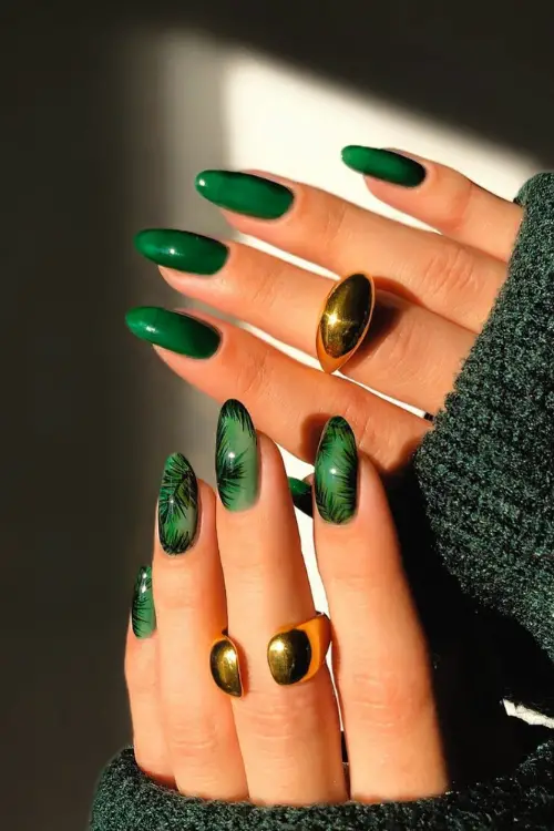21 Gorgeous Green Nails That You Will Love this Season! - The Catalog ...