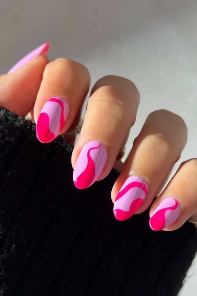 45 Sizzling Hot Pink Nails That Are Straight-Up Fire! - The Catalog by ...
