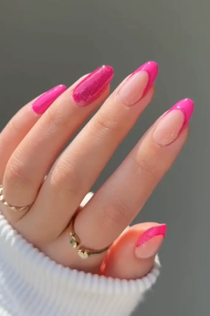 45 Sizzling Hot Pink Nails That Are Straight-Up Fire! - The Catalog by ...