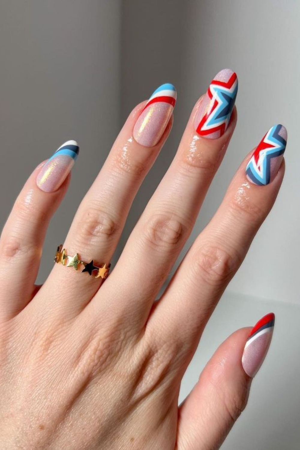 24 Fabulous 4th of July Nails to Fall in Love With! - The Catalog by Celine