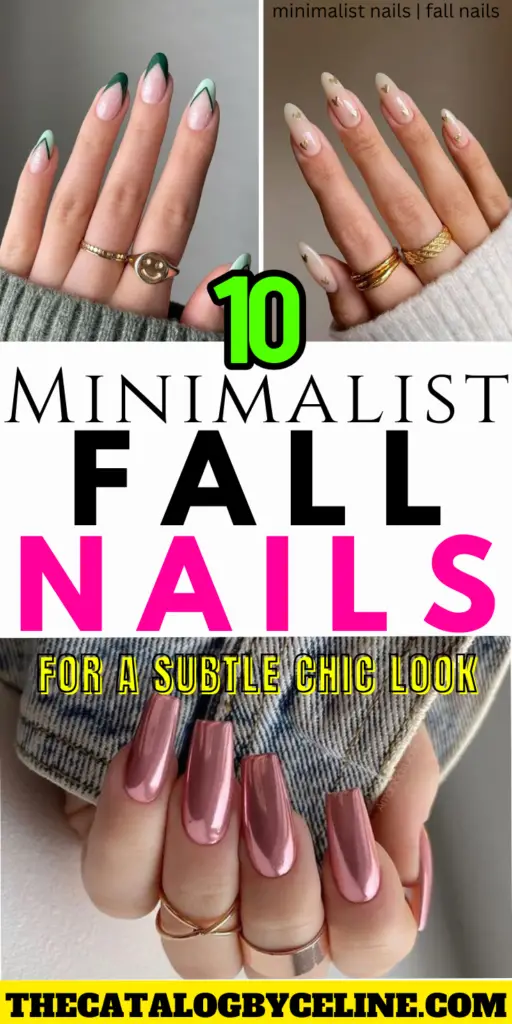 10 Minimalist Fall Nail Designs for a Subtle Look - The Catalog by Celine