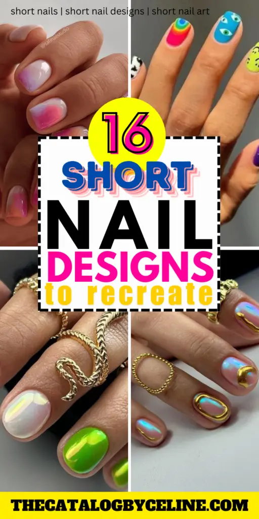 16 Stunning Short Nail Designs to Recreate! - The Catalog by Celine
