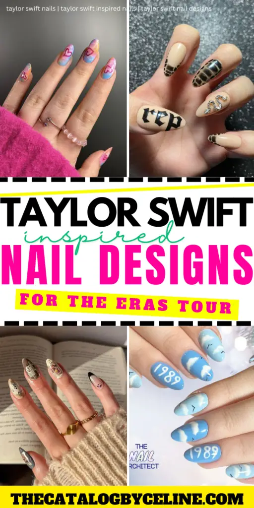 Taylor Swift Inspired Nail Designs for the Eras Tour 2026 - The Catalog ...