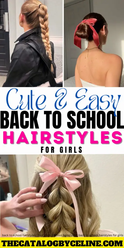 10 Cute & Easy Back To School Hairstyles for Girls - The Catalog by Celine