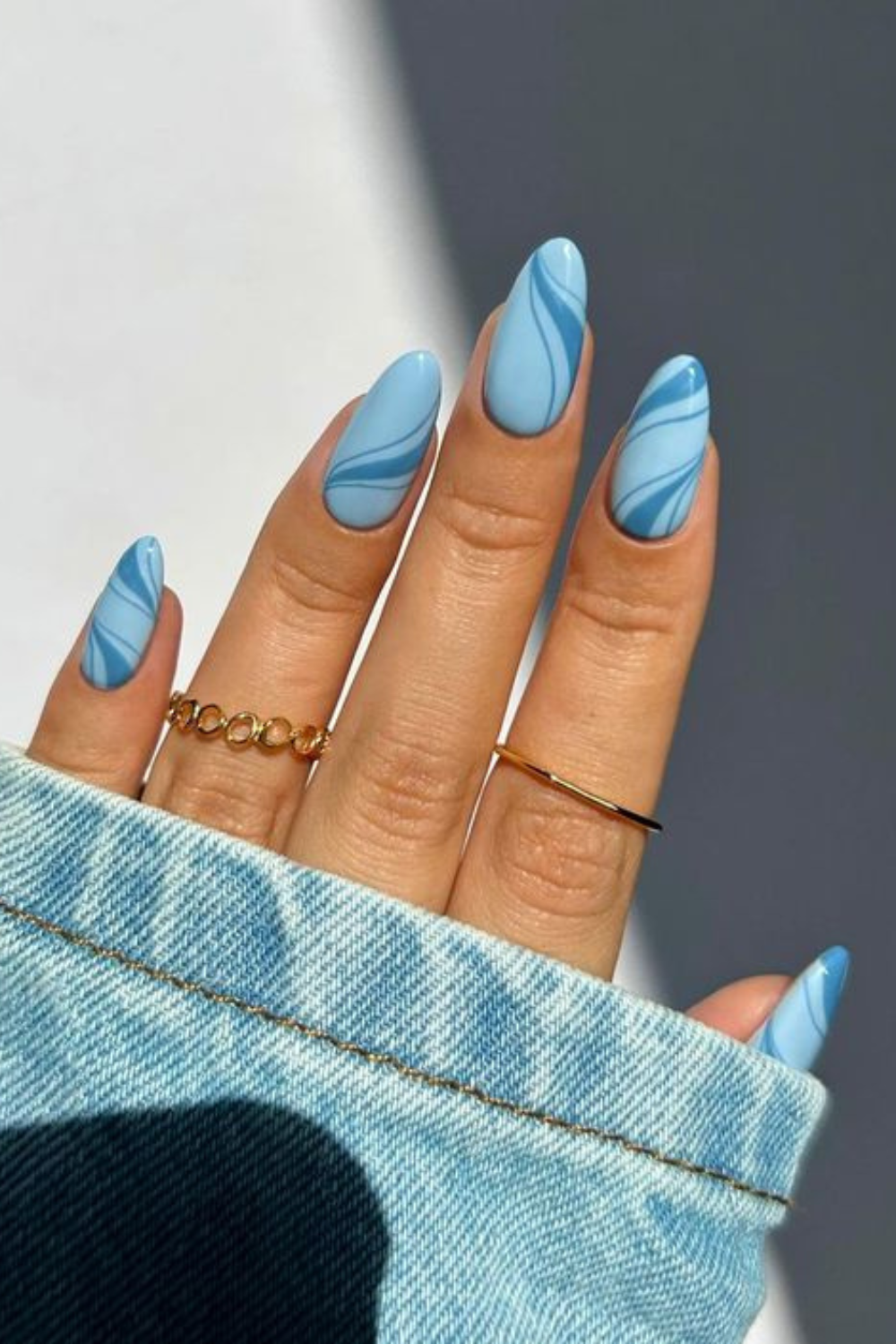 31 Dreamy Light Blue Nails For That Soft Girl Look! - The Catalog by Celine