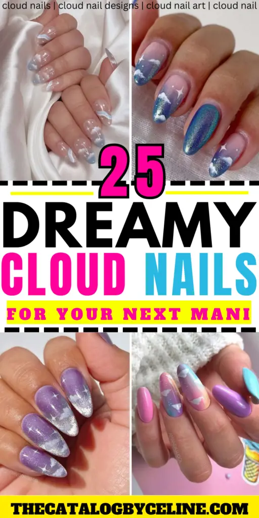 25 Dreamy Cloud Nails To Get For Your Next Mani! - The Catalog by Celine