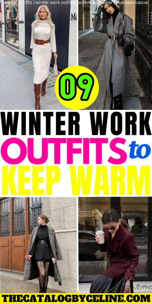9 Winter Work Outfits to Keep You Warm in the Office - The Catalog by ...
