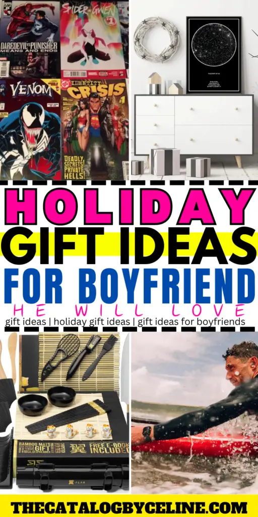 Holiday Gift Ideas for Boyfriend He Will Love! - The Catalog by Celine