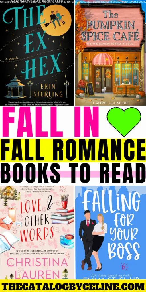 10 Fall Romance Books to Fall in Love With! - The Catalog by Celine