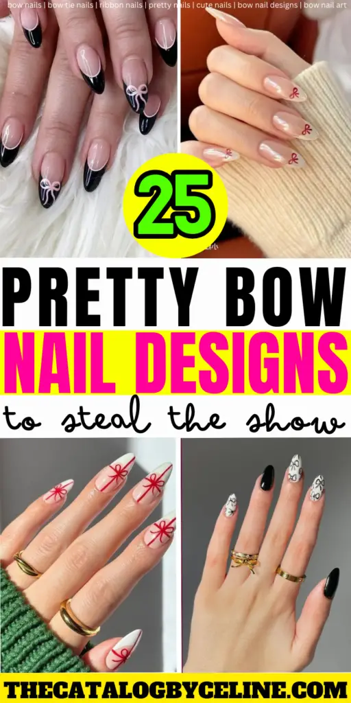 The Prettiest Bow Nails That Are Instagram Worthy! - The Catalog by Celine